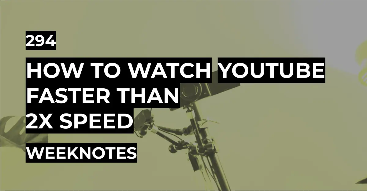 How to Watch Youtube Faster Than 2x Speed - thejaymo.net