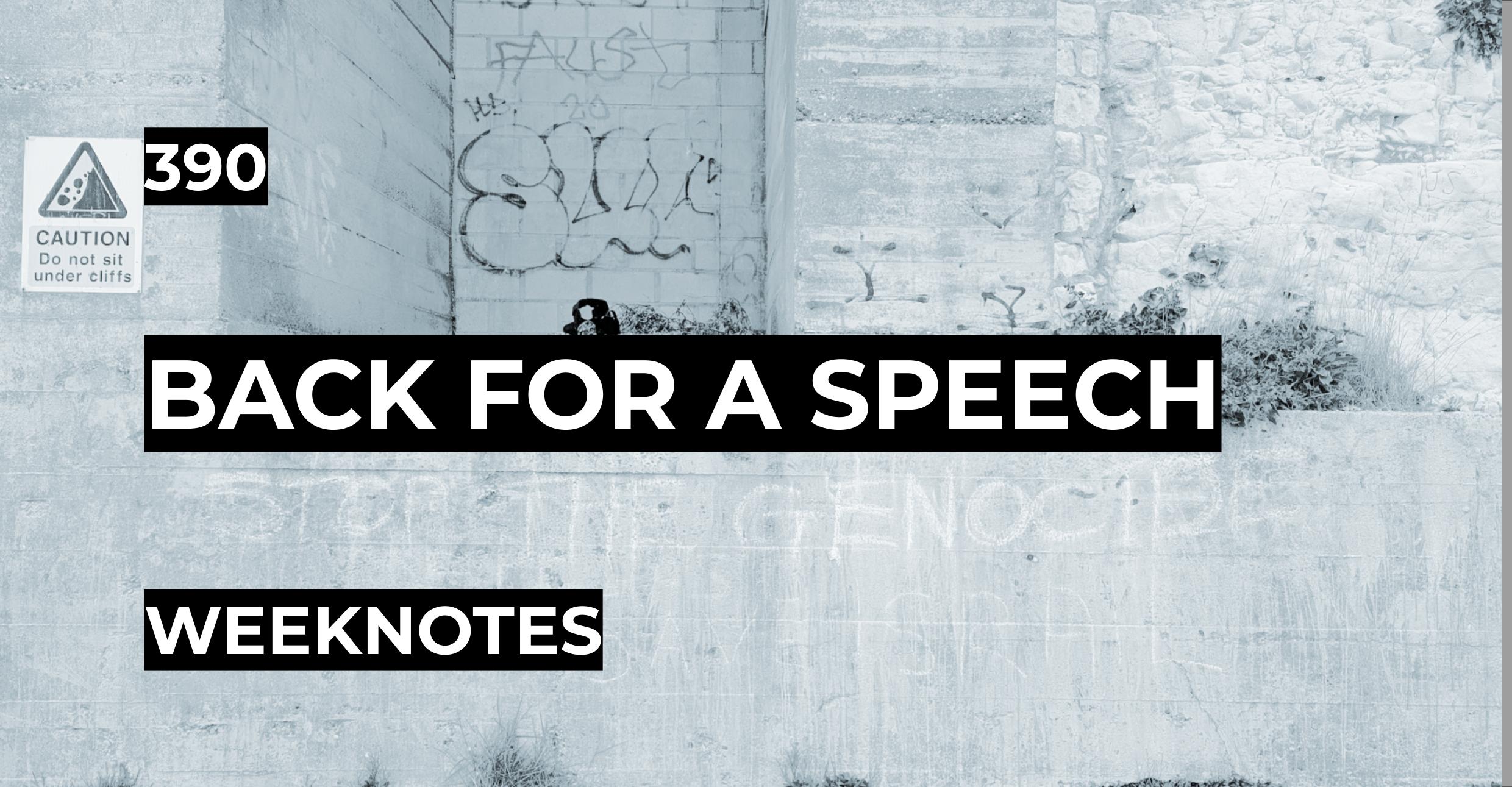 Back for a Speech - thejaymo